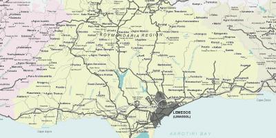 Kipro žemėlapis, Žemėlapiai, Kipras (Pietų Europoje - Europa)