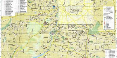 Kipro žemėlapis, Žemėlapiai, Kipras (Pietų Europoje - Europa)